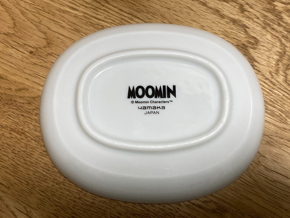 Moomin Bob Foundation 140mm Oval Dish Snufkin MM703-326 Yamaka from ...