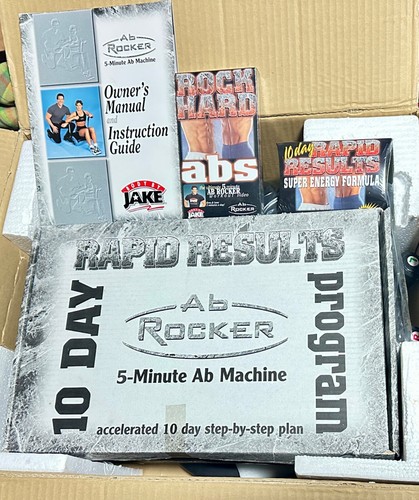 New Body By Jake "AB ROCKER" 5- Minute "AB EXERCISE MACHINE" - Open Box ...