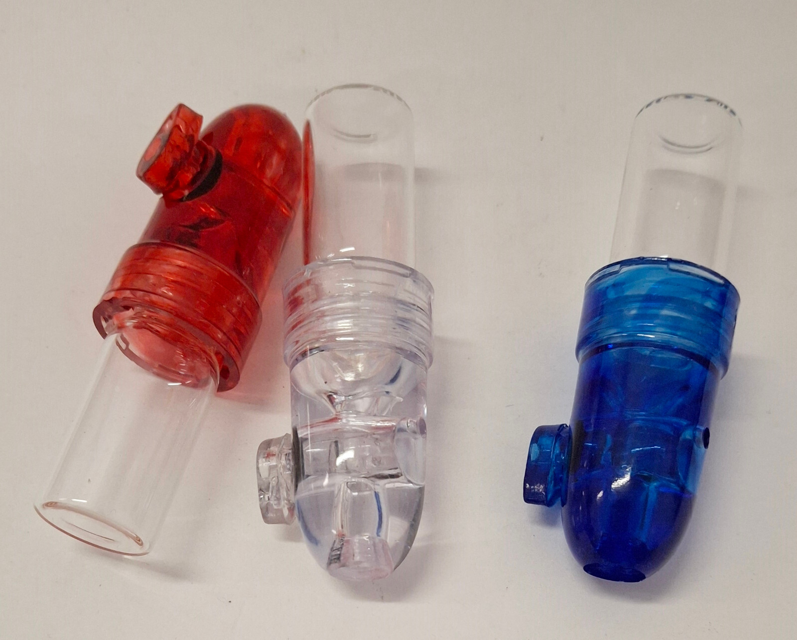 Glass & Acrylic Bullet 2.5" Long - Pack of 3 Multi RCB | eBay
