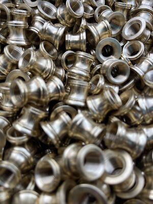 1/8-27 IPS BRASS 5/8 Lamp Necks Lot Of 6 Pcs | eBay