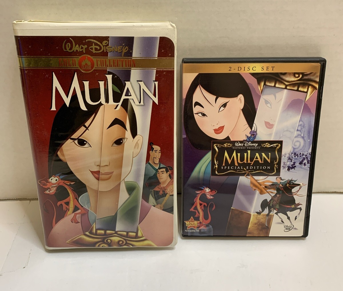 Mulan Special Edition Vhs