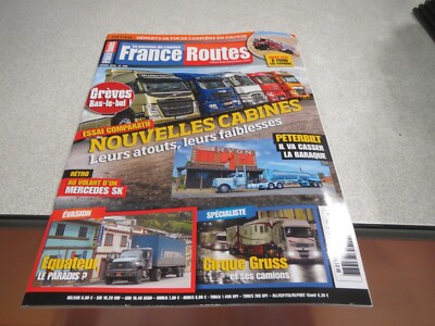 CA799 REVUE MAGAZINE LA PASSION DU CAMION FRANCE ROUTES N° 395 2015 ...