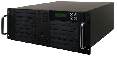 7 Burner Blu-ray DVD Rackmount Duplicator Copier Recording Disk Copy+1TB+USB | eBay