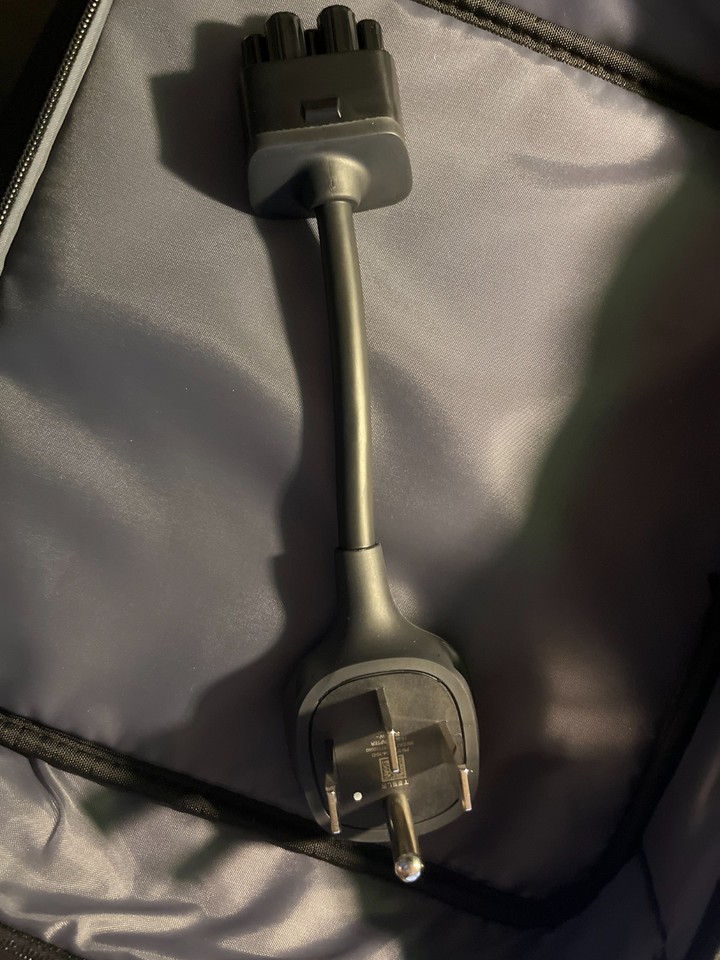 TESLA Bag for Mobile Charger Black + TESLA NA 14-50 Adaptor -NEW- | eBay