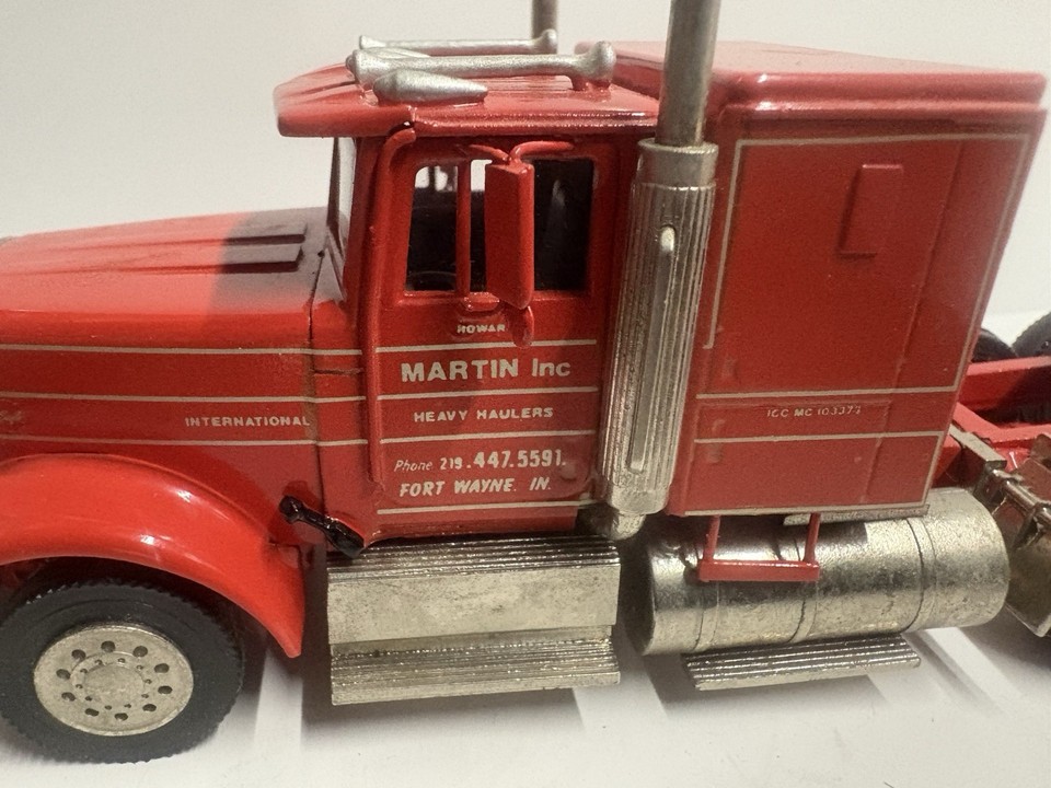 Smith Models International Tractor With Lowboy Trailer | eBay