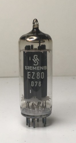 NOS EZ80/6V4 EZ80/6V4 SIEMENS RECTIFIER TUBES | eBay