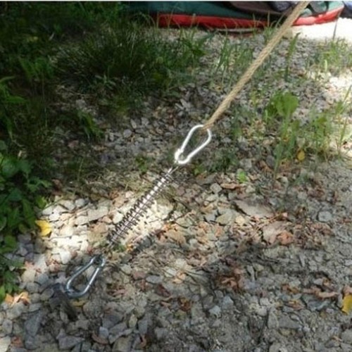 5pcs Heavy Duty Stainless Steel Camping Awning Tent Rope Tensioner ...