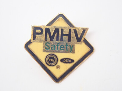 PMHV Safety Ford UAW Vintage Lapel Pin | eBay