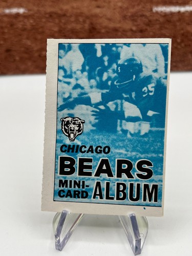 1969 Topps Mini-Card Album ( unused/empty) Green Bay Packers Bart Starr ...