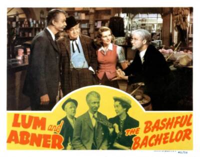 The Bashful Bachelor Lobby Card Chester Lauck Oscar O'Shea Lou- 1942 ...