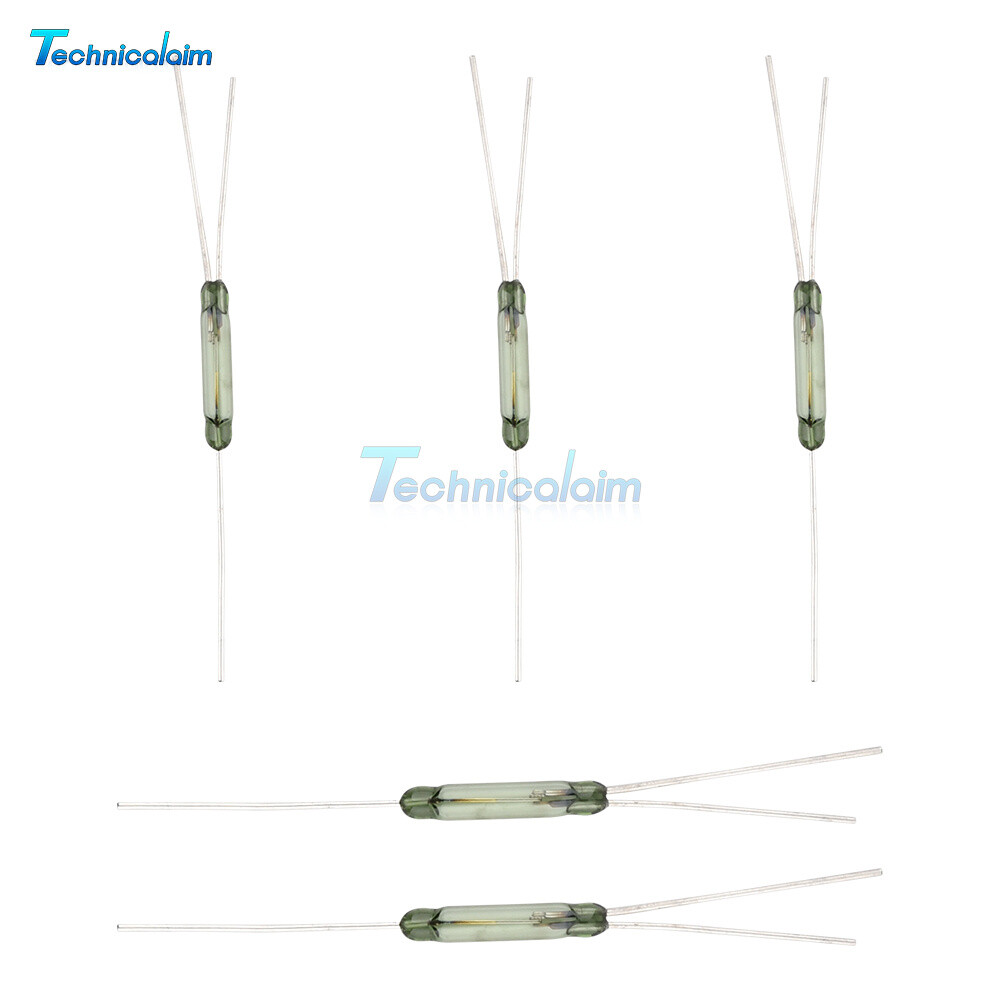 5PCS 3Pin 2.5x14mm Glass Reed Relay Magnetic N/O N/C Switch 4W | eBay
