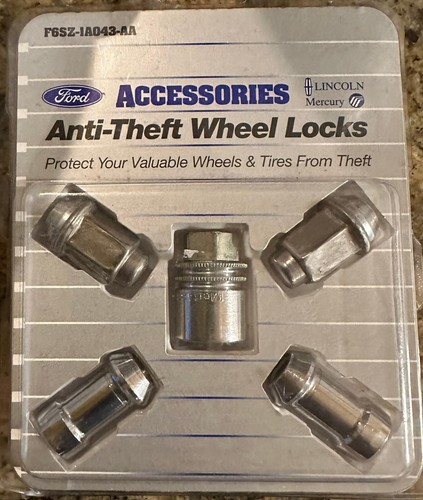OEM NEW Ford Ranger, Focus, Fusion Wheel Locking Lug Nut Key Set ...