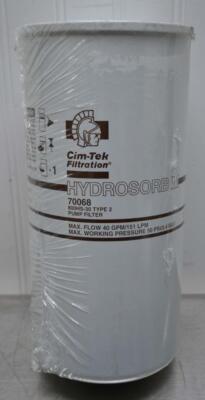 Cim-Tek Hydrosorb II 70068 800HS-30 Type 2 Pump Filter ++ NEW ++ | eBay