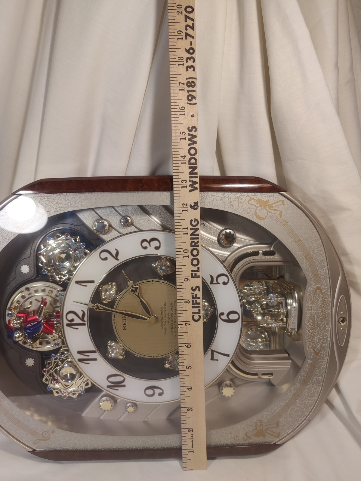 SEIKO QXM153BRH MELODIES IN MOTION 2007 COLLECTORS EDITION CLOCK | eBay