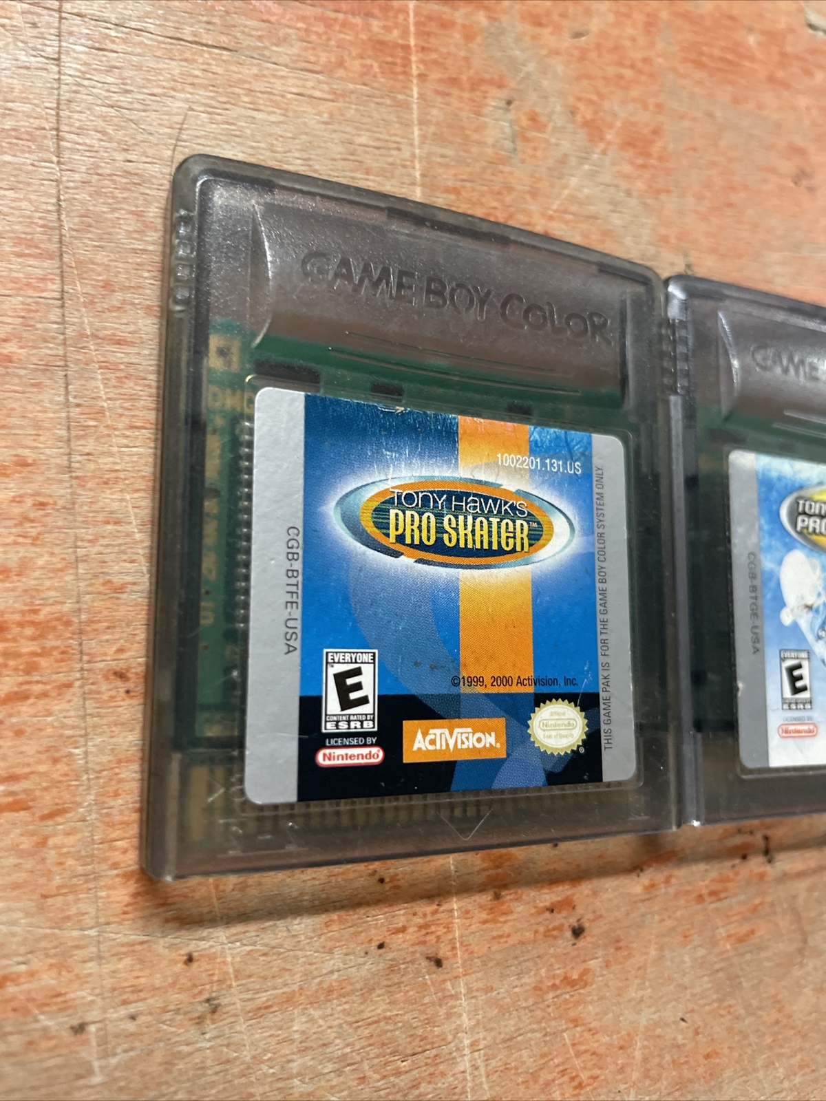 Tony Hawk's Pro Skater 1 & 2 Nintendo Game Boy Color GBC Bundle | eBay