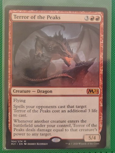 MTG Terror of the Peaks Core Set 2021 164/274 Regular Mythic for sale ...