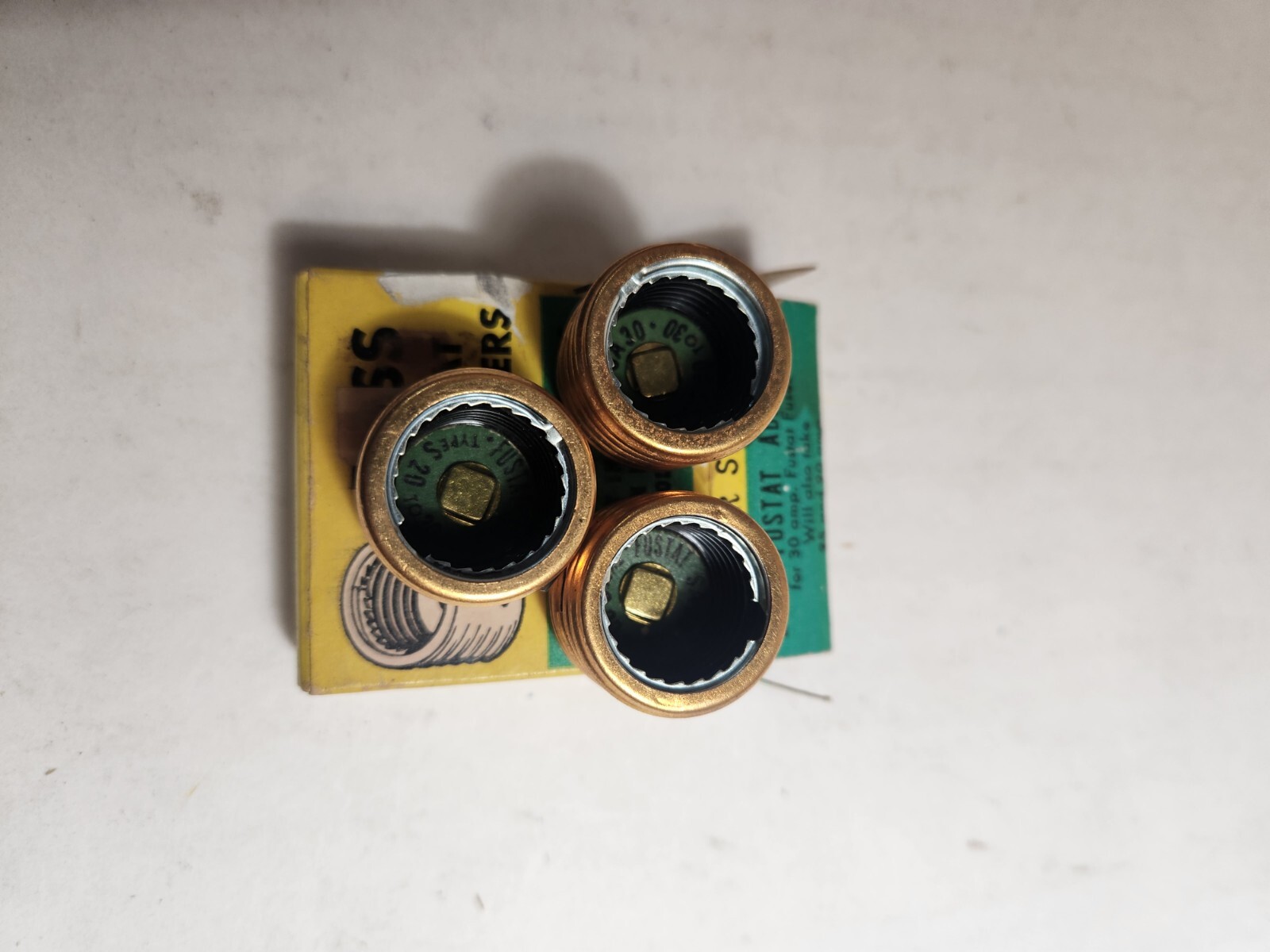 Buss S A 30 Fustat Fuse Adapters - Qty 3 Only | eBay