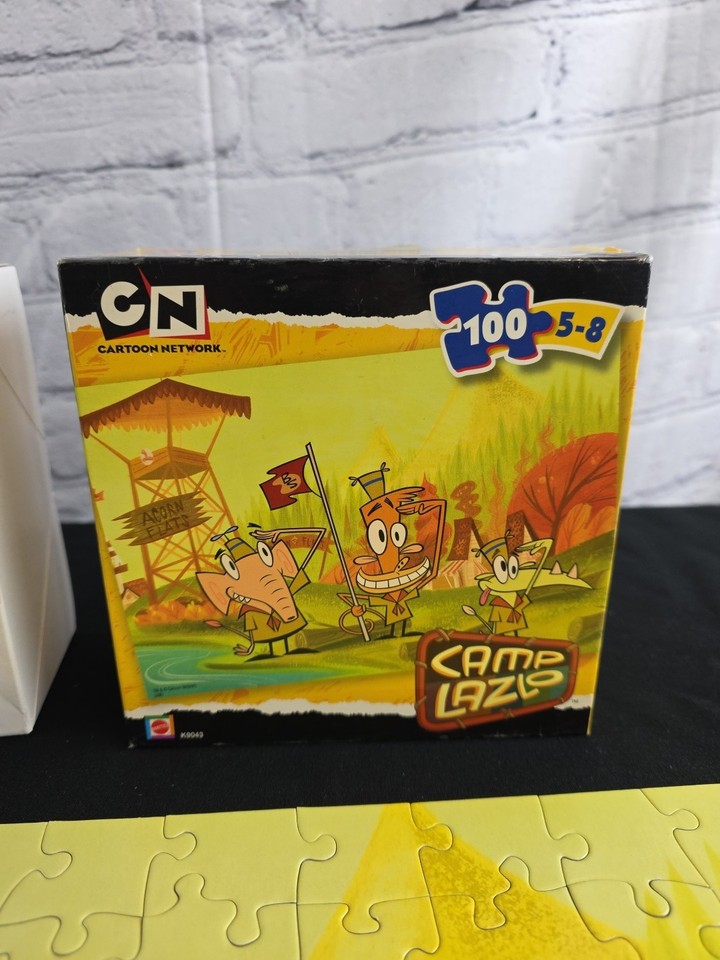 Mattel 2006 Cartoon Network Camp Lazlo Jigsaw Puzzle 100pcs Complete ...