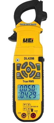 UEi DL429b TRMS Dual Display Clamp Meter - Yellow | eBay