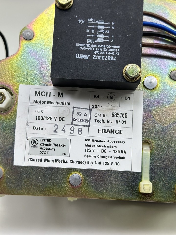 MERLIN GERIN MCH-M 685765C MOTOR MECHANISM 100/125V DC | eBay