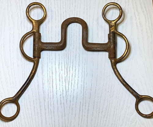 Western Horse Curb Bit with Swivel Shanks, High Spoon Port Mouth, Sweet ...