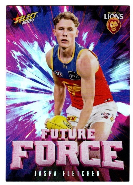 2024 Select Footy Stars Future Force - Jaspa Fletcher FF8 Brisbane ...