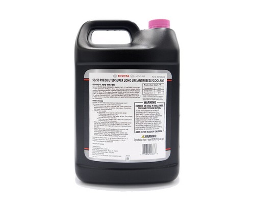 Toyota Super Long Life Pink Antifreeze Coolant 50/50 Prediluted ...