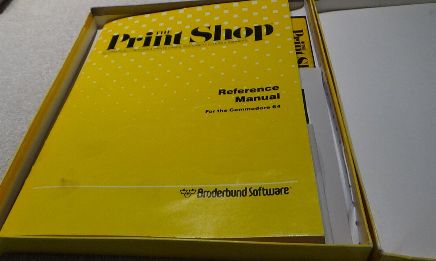 Creative Workshop Series The Print Shop Automatically Broderbund ...