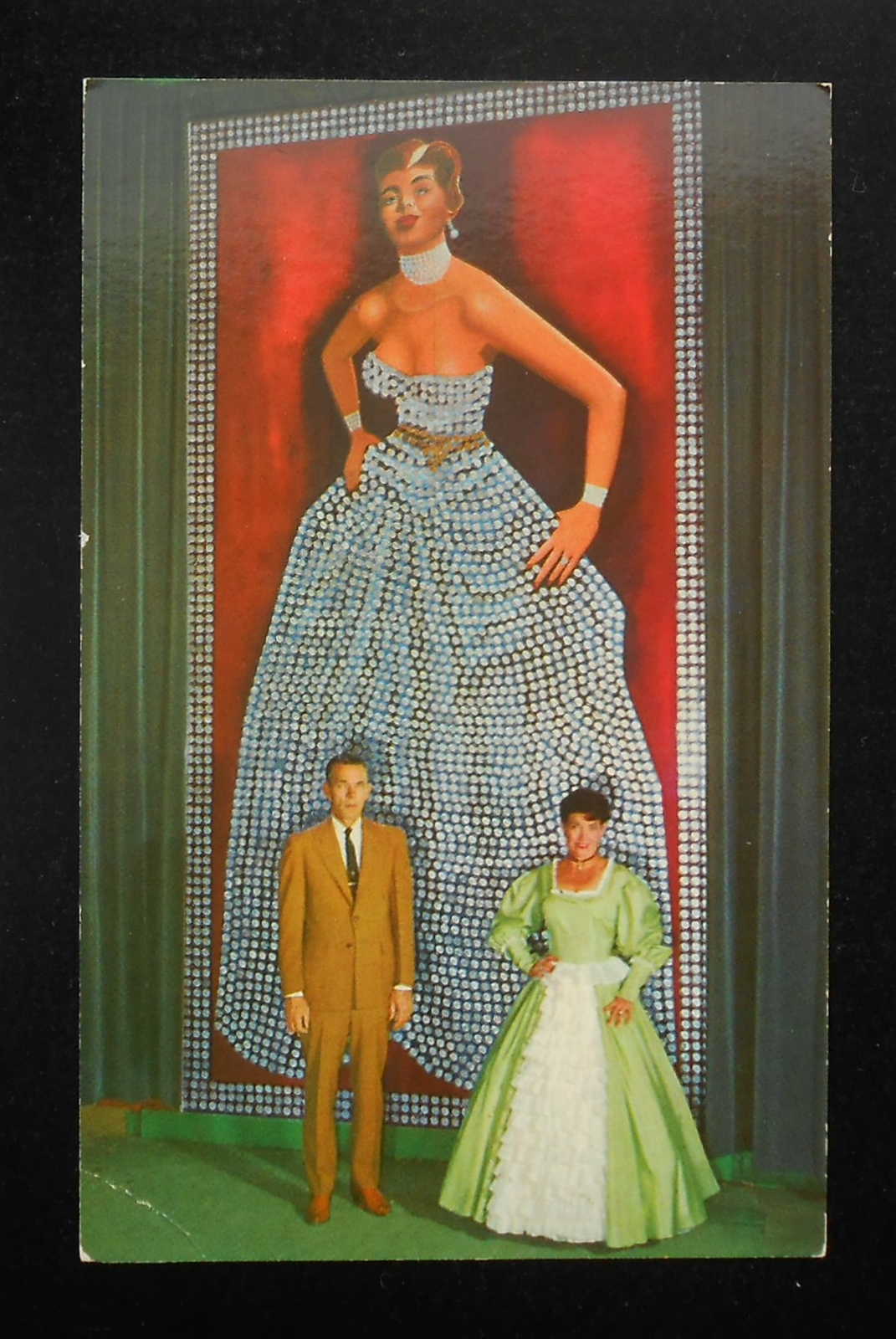 1960s Silver Queen 3261 Silver Carroll and Ruby Eaton Casino Virginia City NV PC | eBay