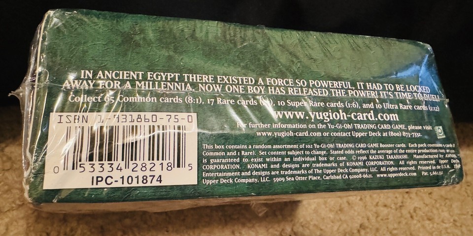 Yugioh! Magic Ruler Booster Box Factory Sealed 36 Pack Box Original ...