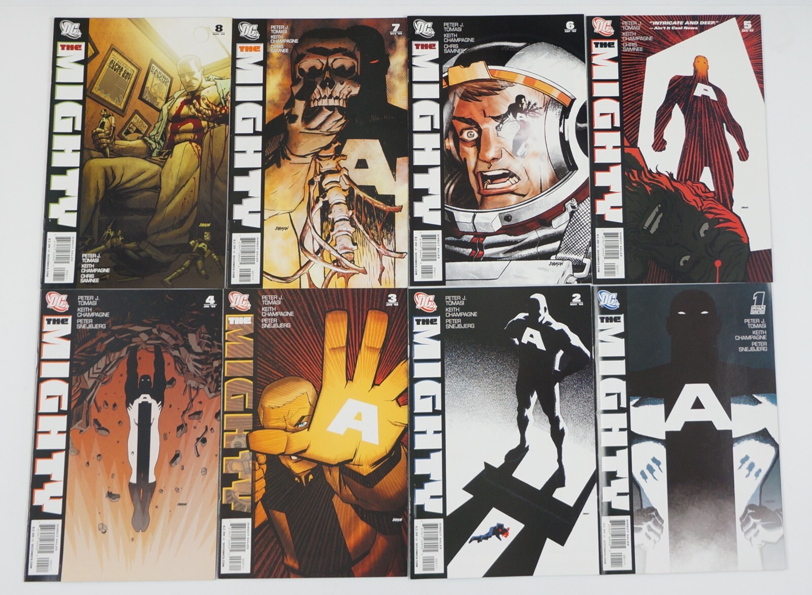 the Mighty #1-12 VF+ complete series - dc comics - tomasi/dave johnson ...