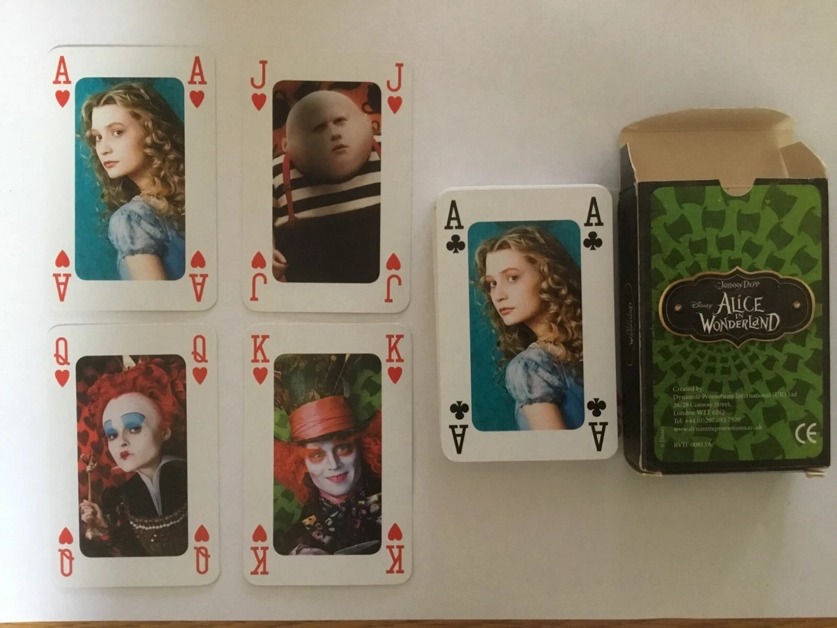 Alice In Wonderland Cards Tim Burton