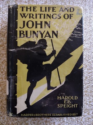 Life and Writings of John Bunyan Harold Speight Hardcover 1st printing ...