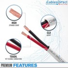 Speaker Cable Oxygen Free Copper CL3 CMR Rated 18AWG 16AWG 14AWG Low ...