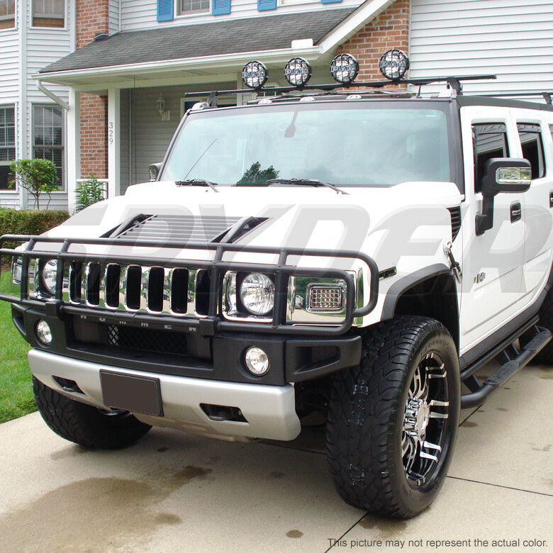 2003-2009 Hummer H2 Smoked Lens Roof Cab Marker Running Lights Lamps w ...