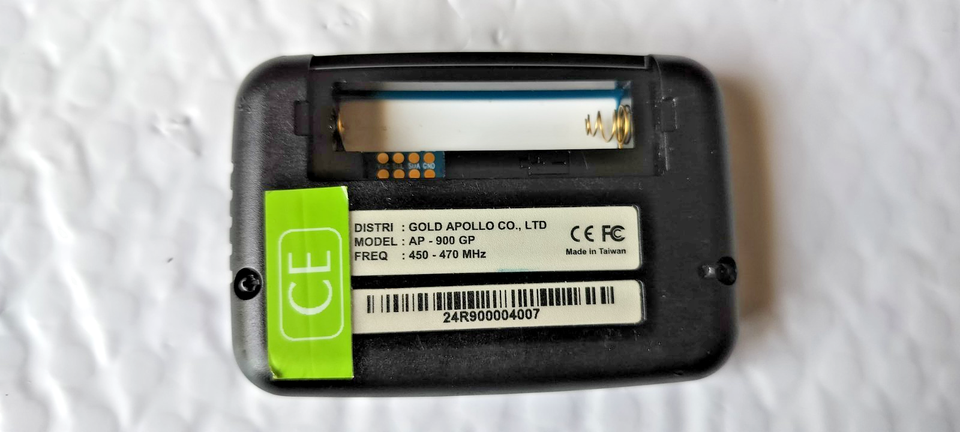 Gold Apollo AP - 900 GP Alphanumeric Pager - Nurse/Hospital *MISSING ...