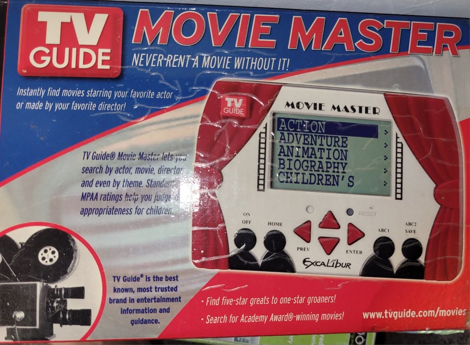 New 2004 TV GUIDE MOVIE MASTER Search over 900 Old Time Movies | eBay