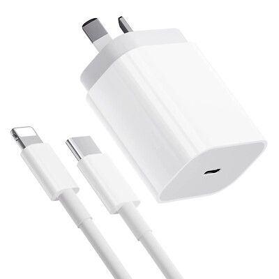 20W USB Type-C Wall Adapter Fast Charger PD Power For iPhone 16 15 14 ...