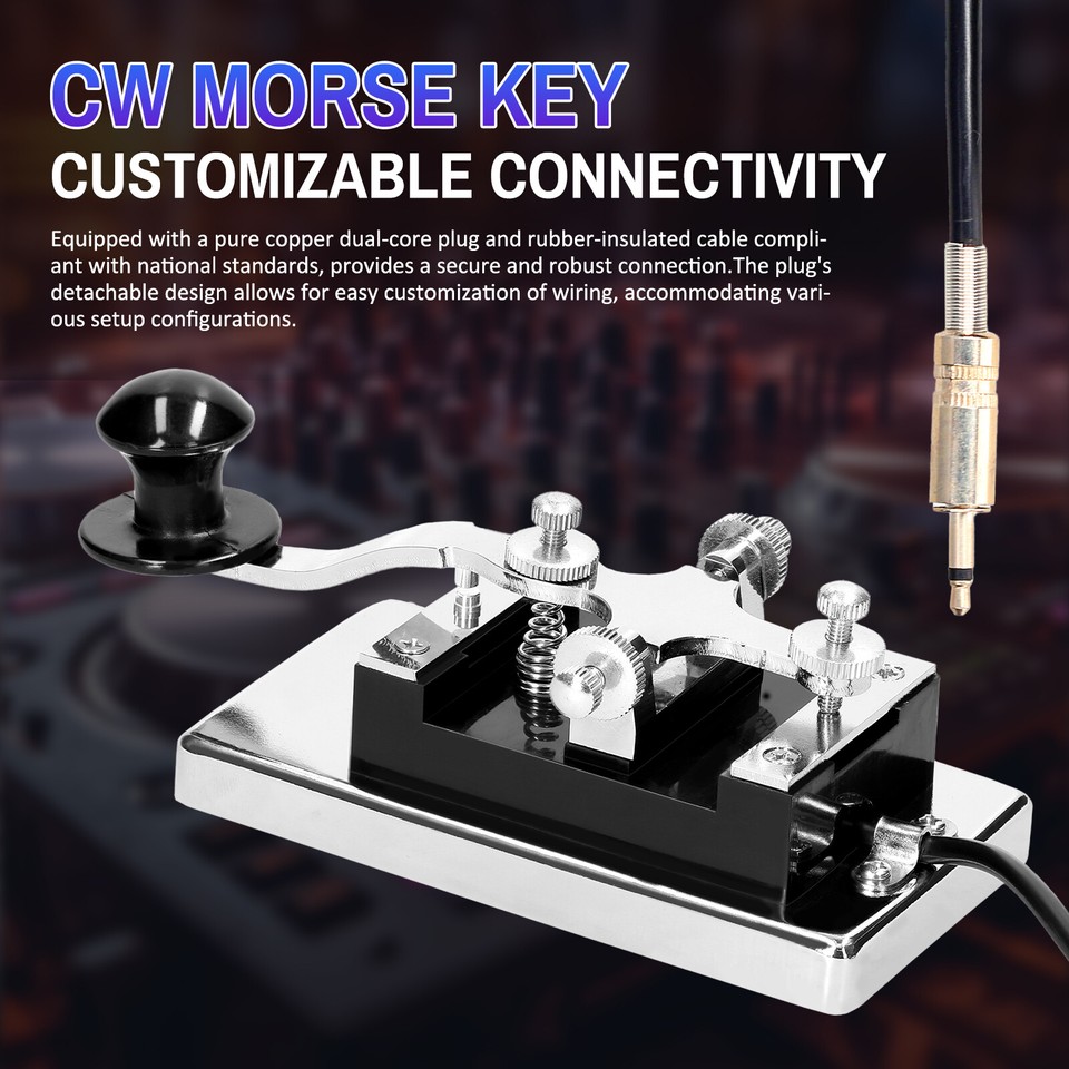 K4 Heavy-duty Electric Telegraph CW Communication Short Waves Morse ...
