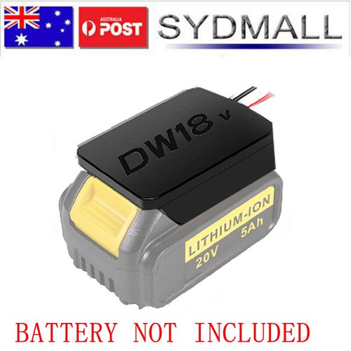 Battery Power Adapter For DW 18V Li-ion Connector Tool BAT609 BAT618 ...