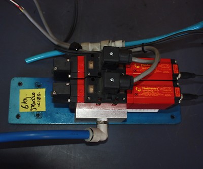 Fluidsentry ½” Monitored Pneumatic Valves On Series Ported Manifold PBS ...