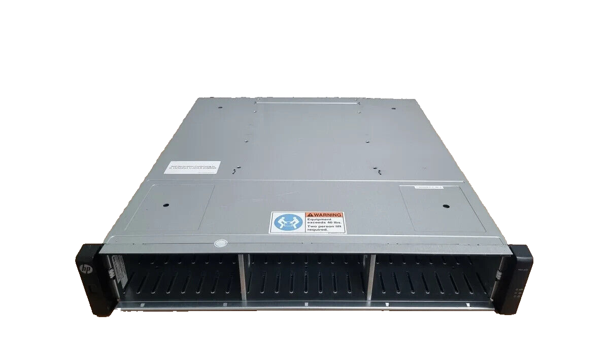 HP StorageWorks MSA2024 Modular Disk Array 24x 2.5" Drive Bay, DC-Power ...