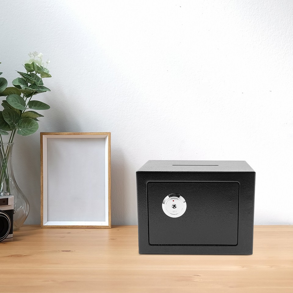 Free Standing Small Safe Box Safe Storage Box Cash Cabinet with Drop ...