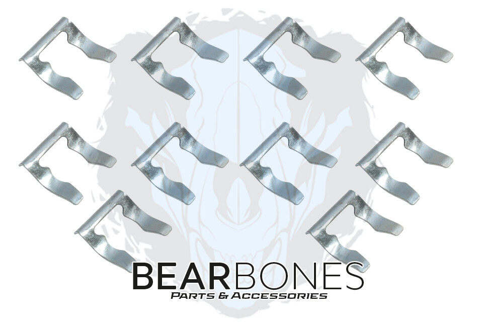 DISCOVERY LAND ROVER FREELANDER RANGE ROVER BRAKE HOSE PIPE CLIPS ...