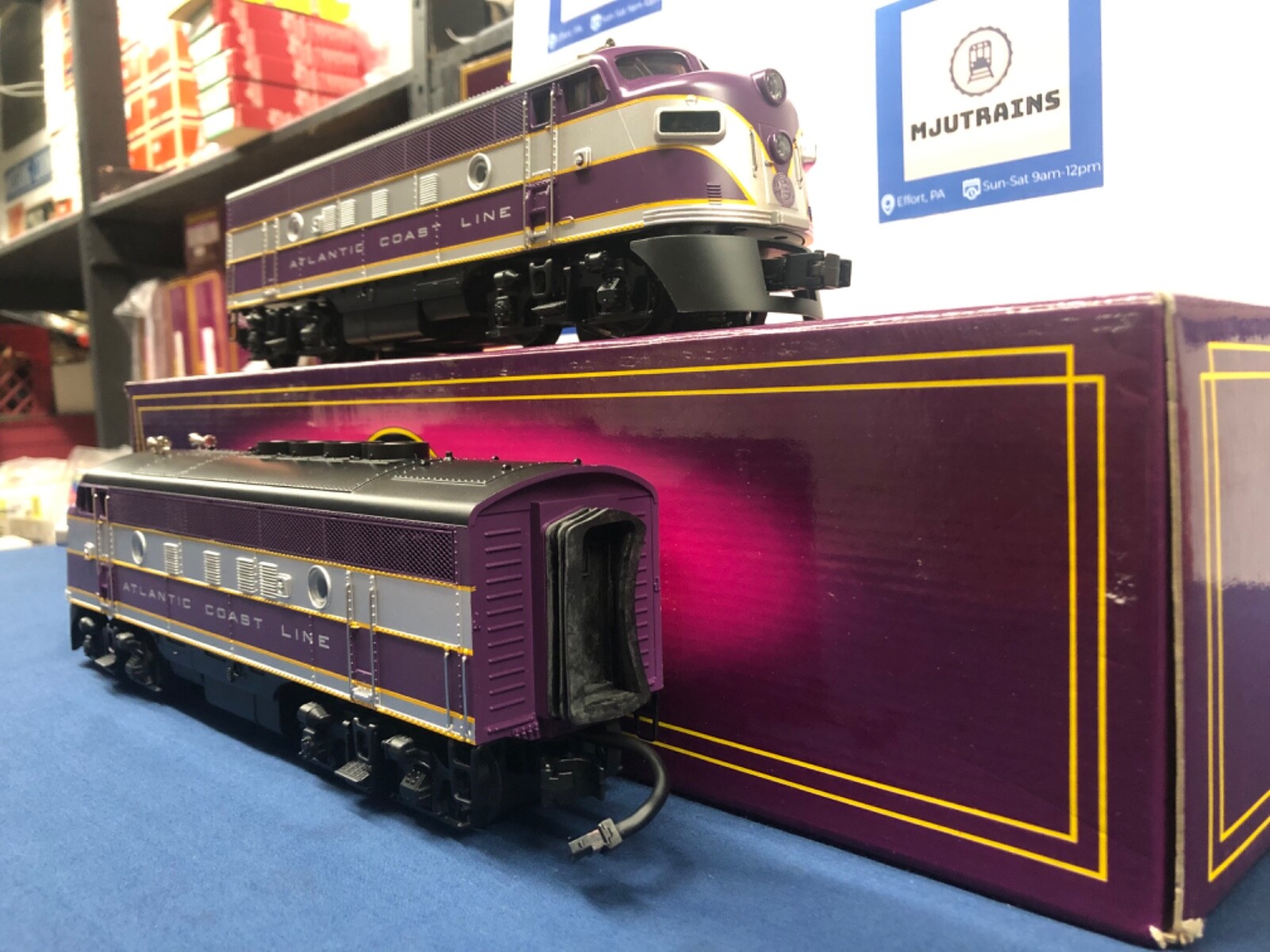 Mth Atlantic Coast Line EMD F-3- AA Diesel Engine Set w/ Protosound 1 ...