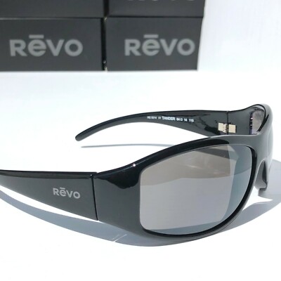 NEW* REVO TANDER Black w POLARIZED Gray Graphite Sunglass 5014 01 GY | eBay