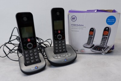 BT Advanced Z Twin Digital Cordless Phone Answering Machine Call ...