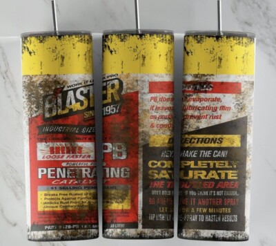 PB P B Blaster Mechanic Tumbler Design for 20oz Tumblers Motor Oil ...