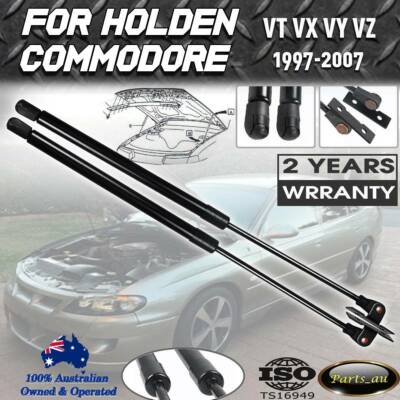 Pair Bonnet Gas Struts for Holden Commodore VU VT VX VY VZ HSV Sedan ...