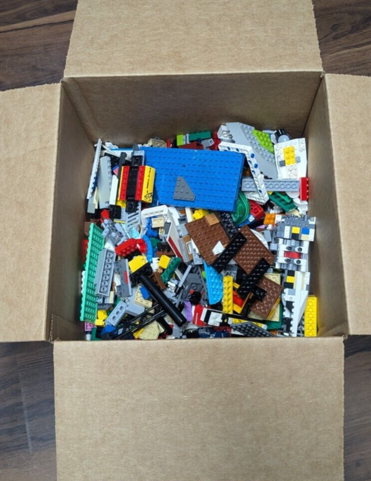 Authentic LEGO 10 Pound Lot From Bulk WASHED AND SORTED 99.9% LEGO ...